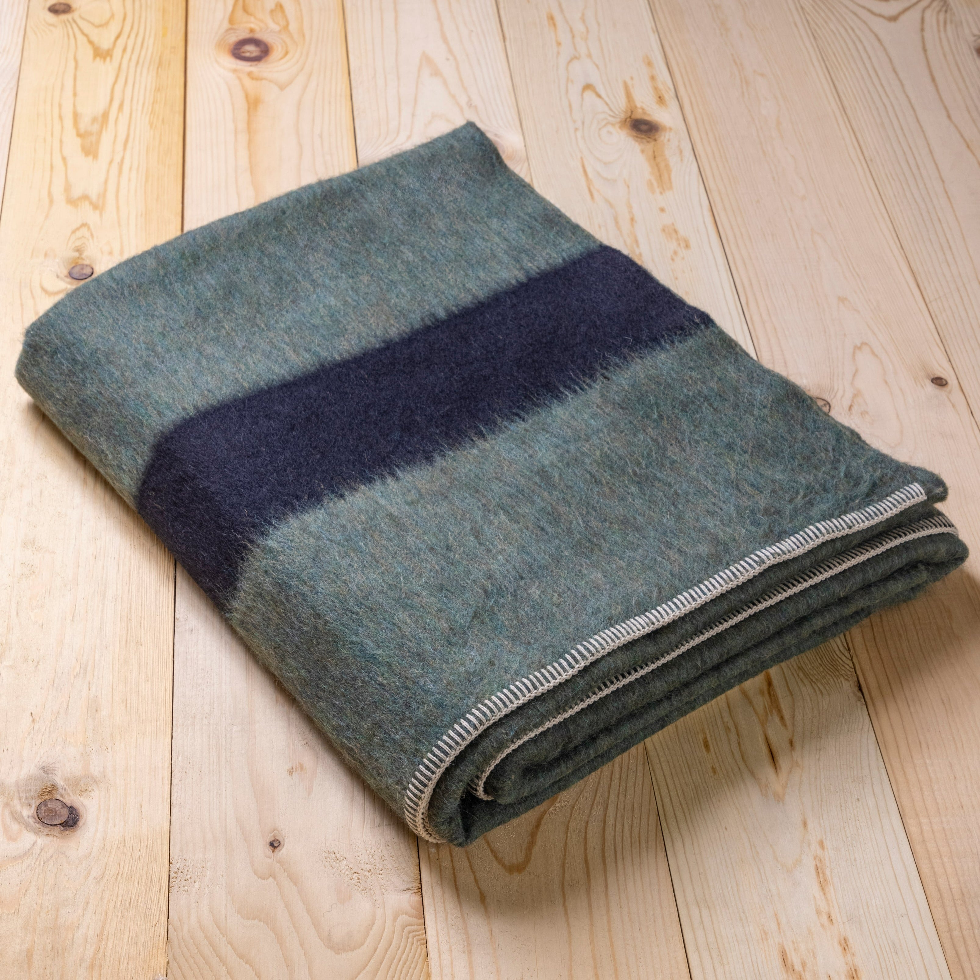 Siempre Blanket, Surplus with Black Stripe – Le Marché Pop Up