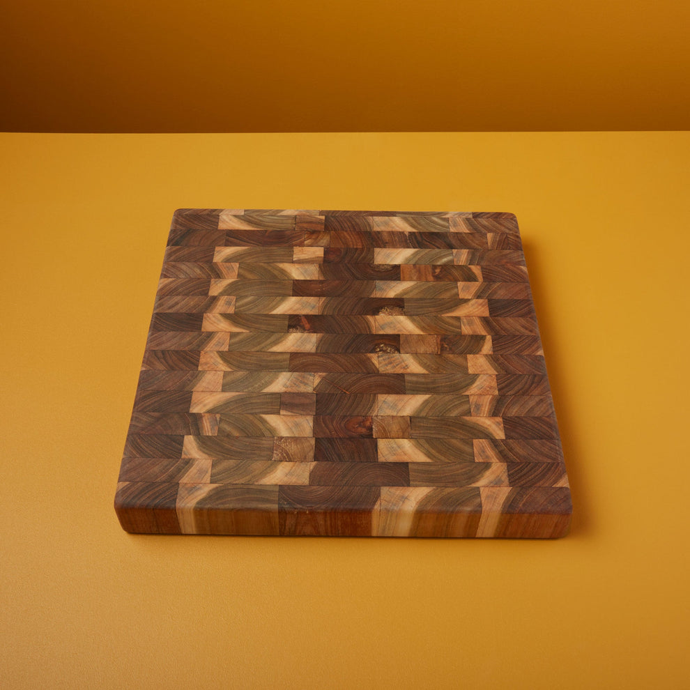 Teak End Grain Large Chopping Block – Le Marché Pop Up