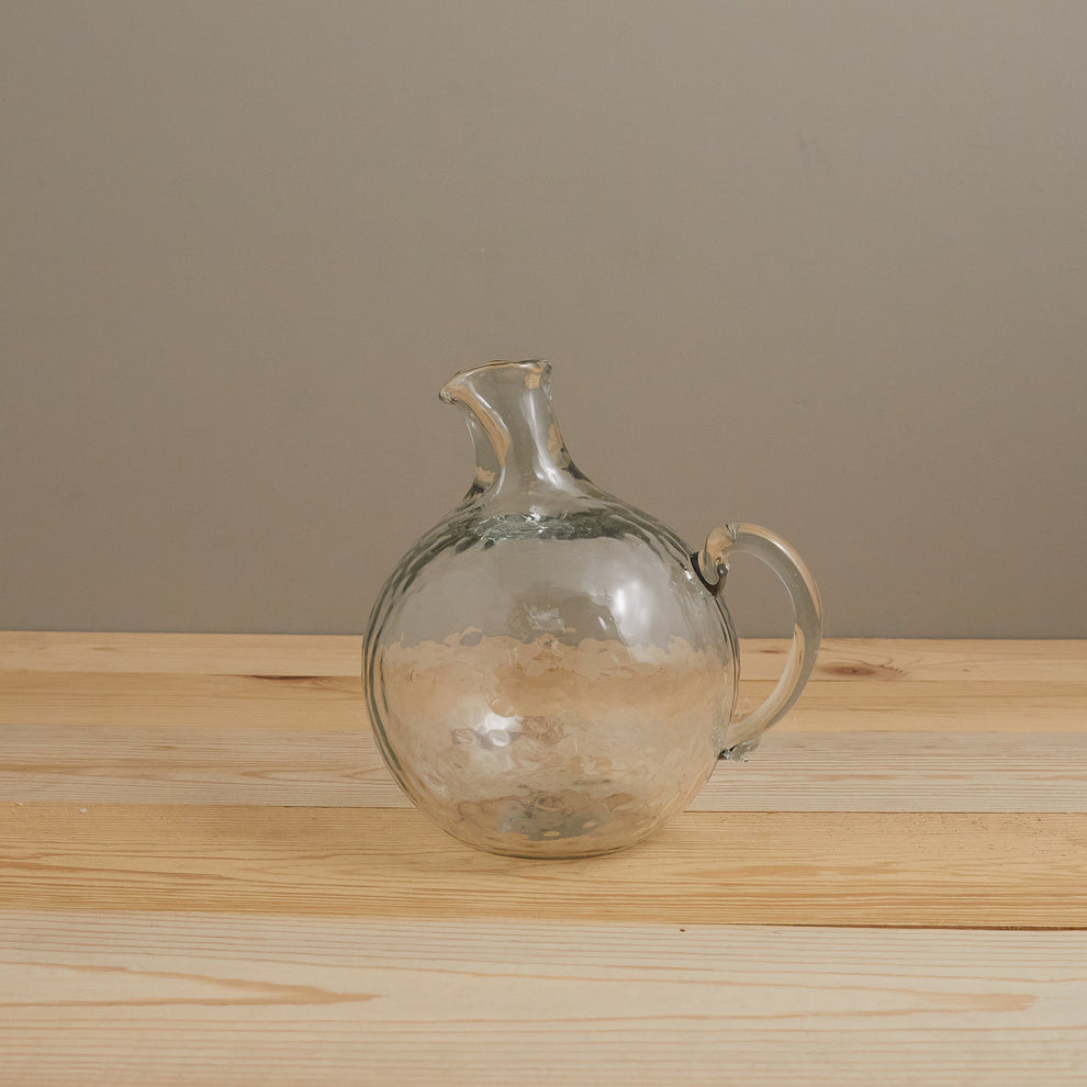 Pebble Glass Globe Pitcher – Le Marché Pop Up